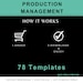 Production Management Manufacturing Operation Planning Excel Template ...