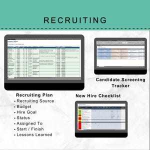 HR Management Template Bundle for Human Resources Management of HR Planning for Employee ...