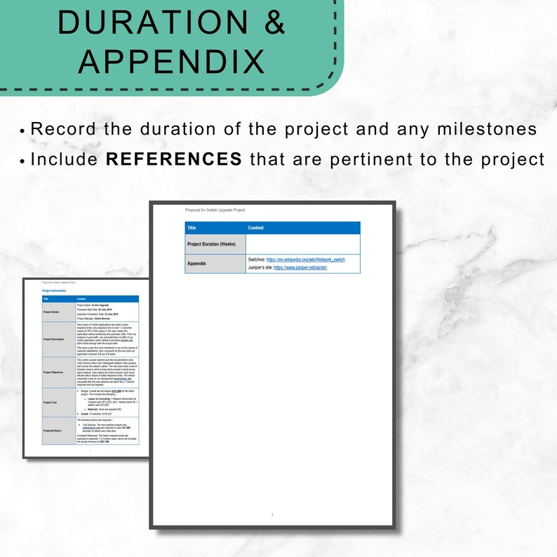 Project Outline Template for Project Initiation, Project Brief Summary ...
