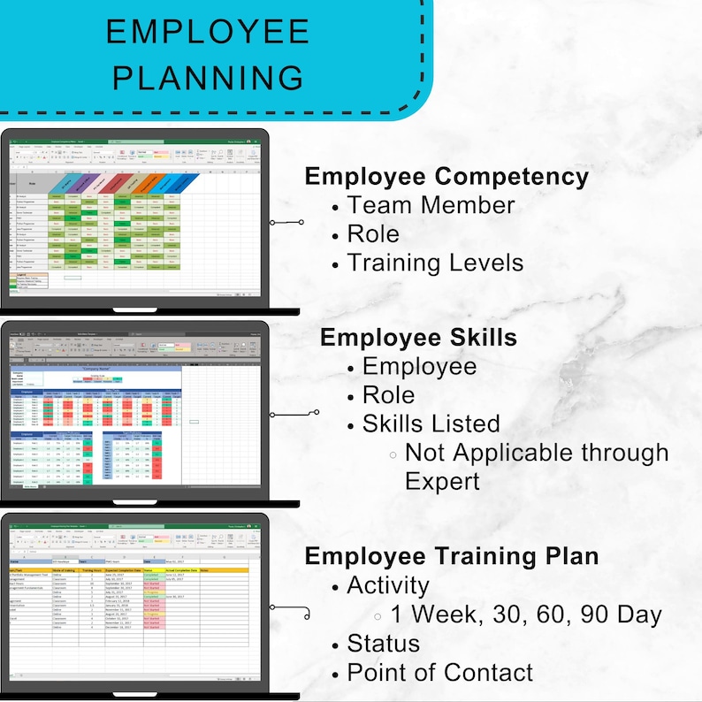 HR Template Bundle, Recruitment, Training, Performance (excel & Word) (digital Download) - Etsy