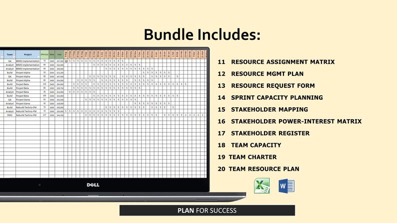 Resource Management Bundle Resource Planning Capacity Planning ...