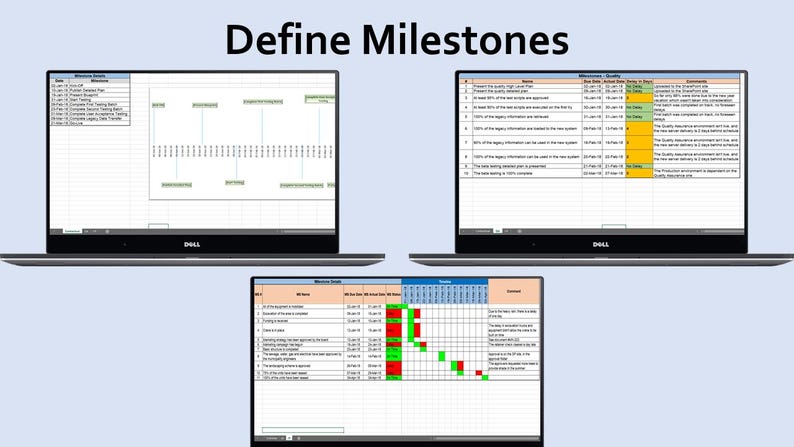 Construction Project Management Templates for Construction Tracking and ...