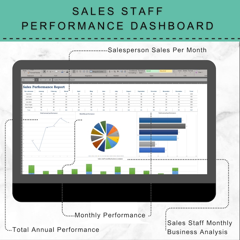 Sales Management Templates for Client Tracker, Lead Tracker, Sales ...