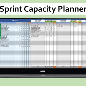 Capacity Planning Excel Templates Resource Planning Resource Matrix - Etsy