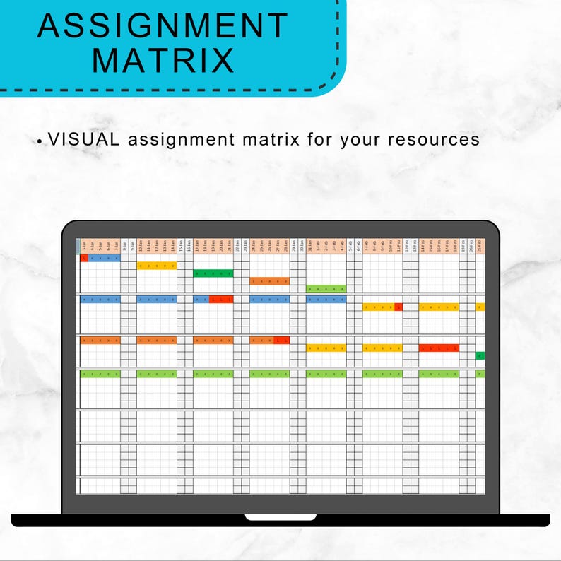 Team Resource Management Templates Bundle (excel & Word, Instant ...