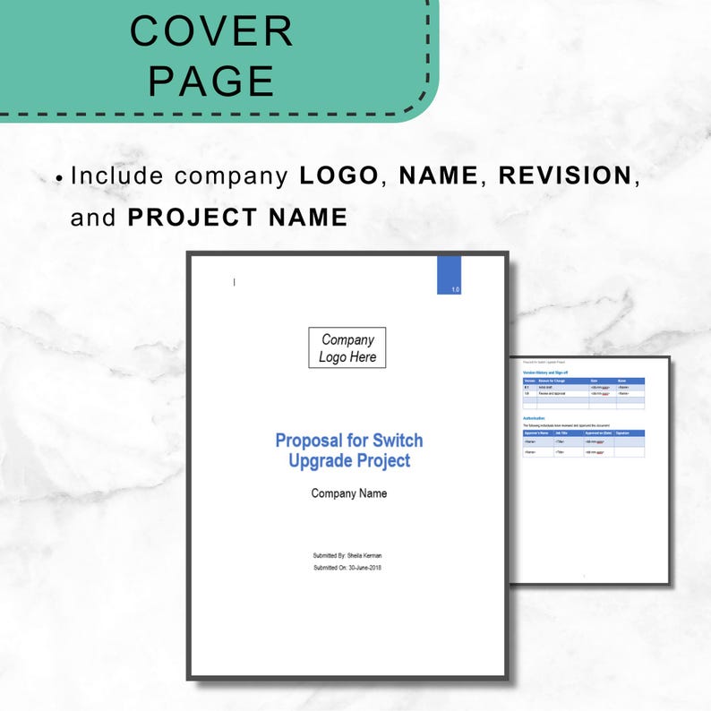 Project Outline Template for Project Initiation, Project Brief Summary ...