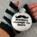 Stashing Through the Snow Moustache Mustache Christmas Ornament - Etsy