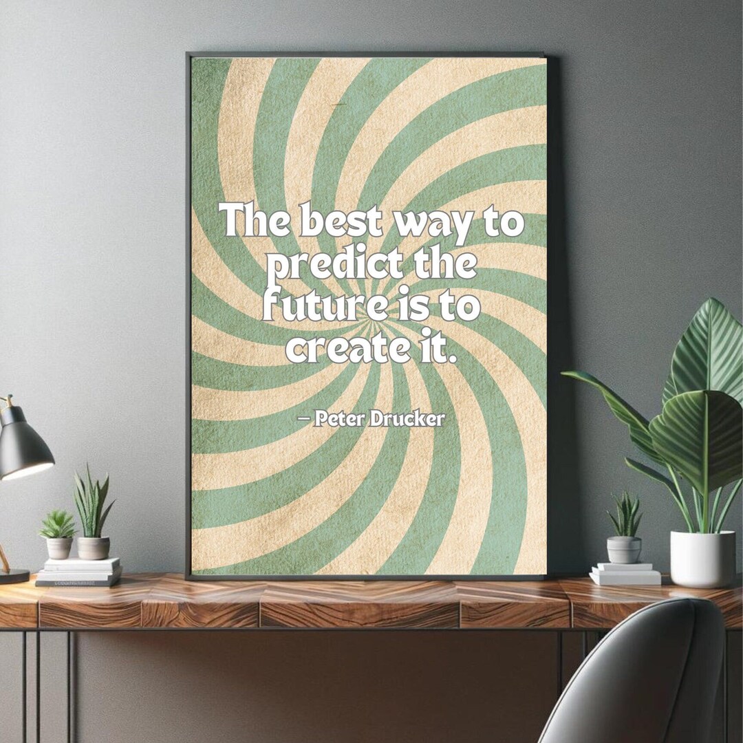 Inspirational Home Decor Wall Art Motivational Poster the Best Way to ...