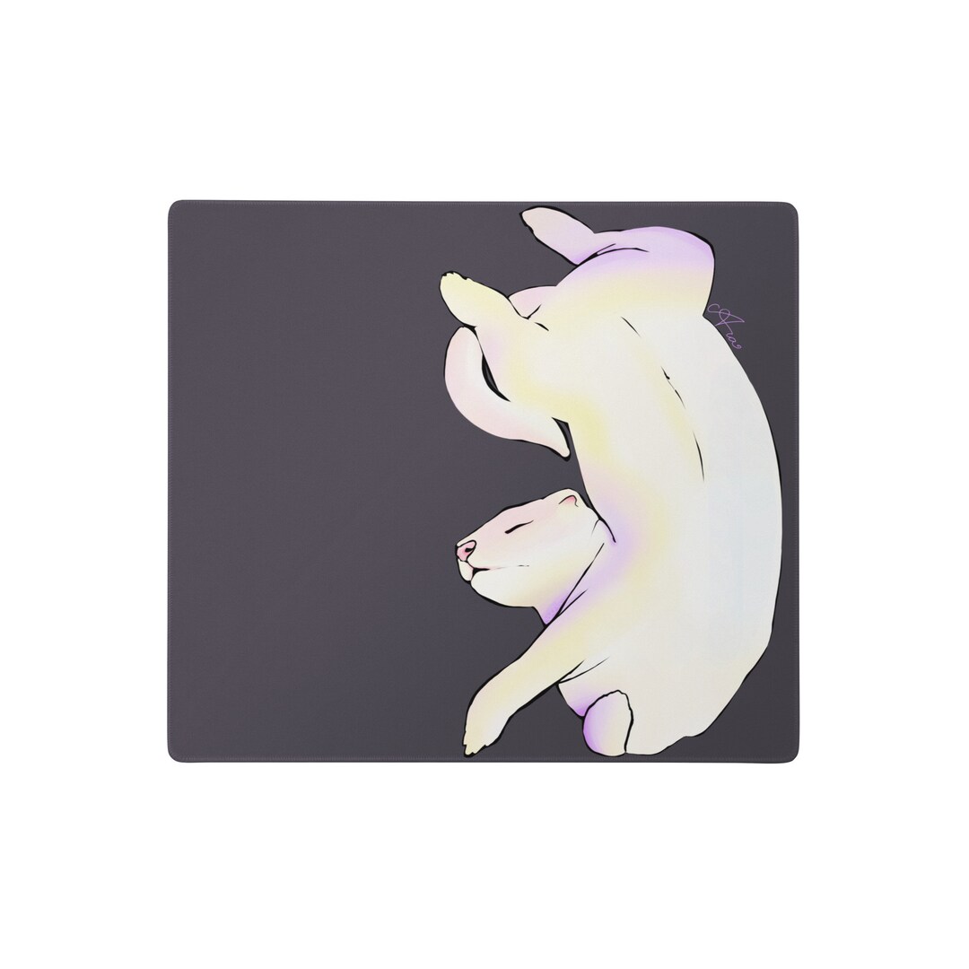 Gaming Mouse Pad Friend or Foe Sleepy Ferret - Etsy