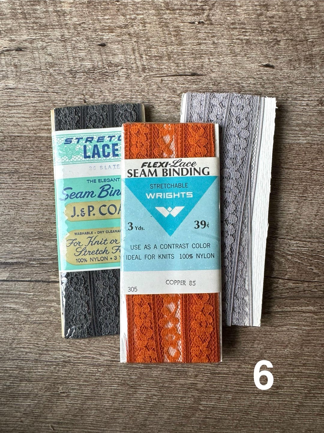 Vintage Stretchable Flexi-lace Seam Binding Bundle, You Pick - Etsy