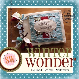 PATTERN for Winter Wonder Quiet/activity Book - Digital .PDF Download ...
