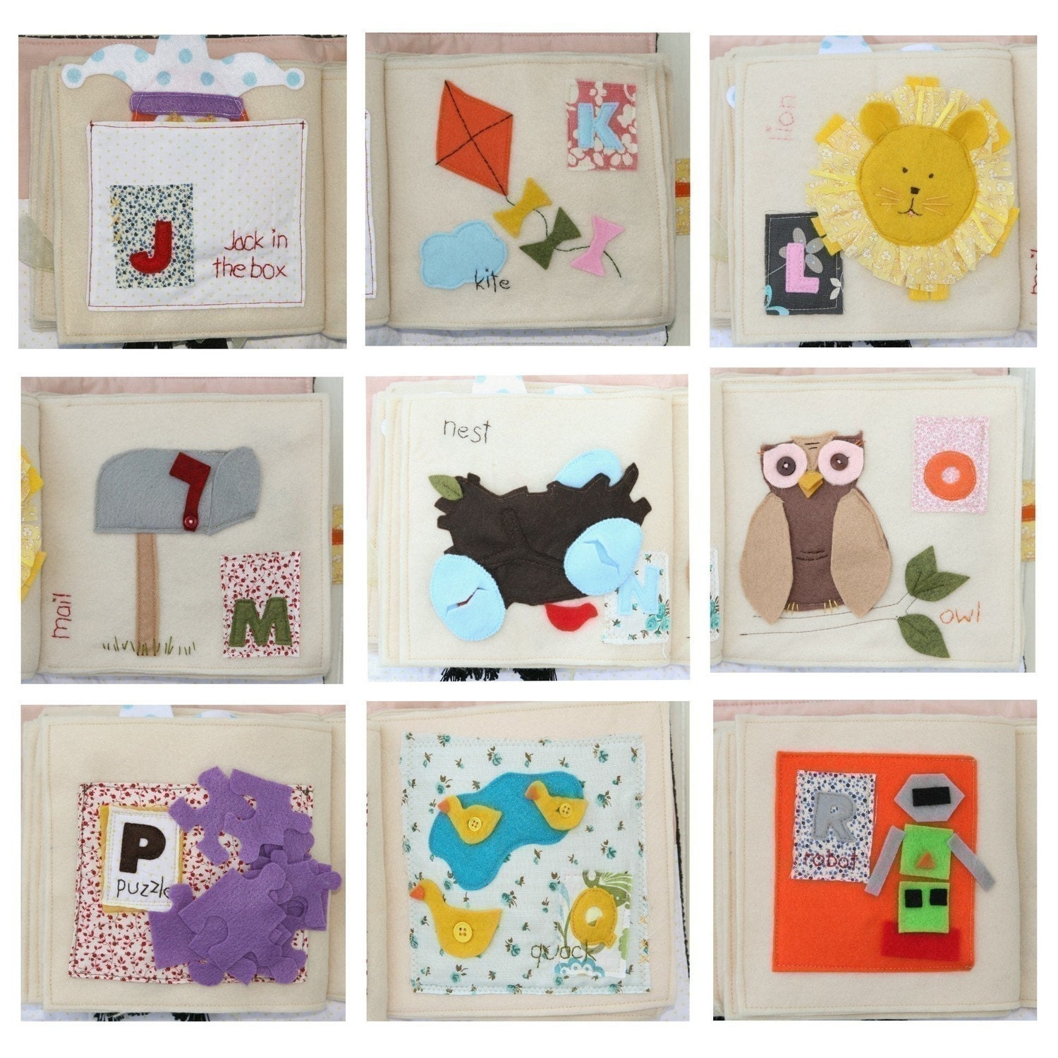 PATTERN for ABC Activity Book - All 26 Letters - Digital .PDF Download ...