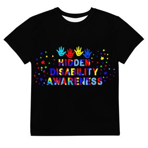 Hidden Disability Awareness Kids Shirt—inclusion Apparel for Special ...