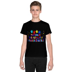 Hidden Disability Awareness Kids Shirt—inclusion Apparel for Special ...