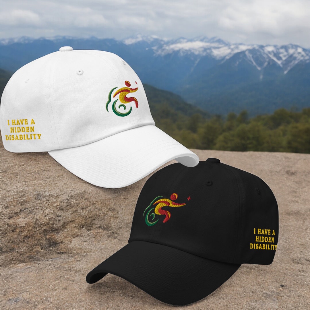 Hidden Disability Awareness Cap - Adjustable Embroidered Dad Hat for ...