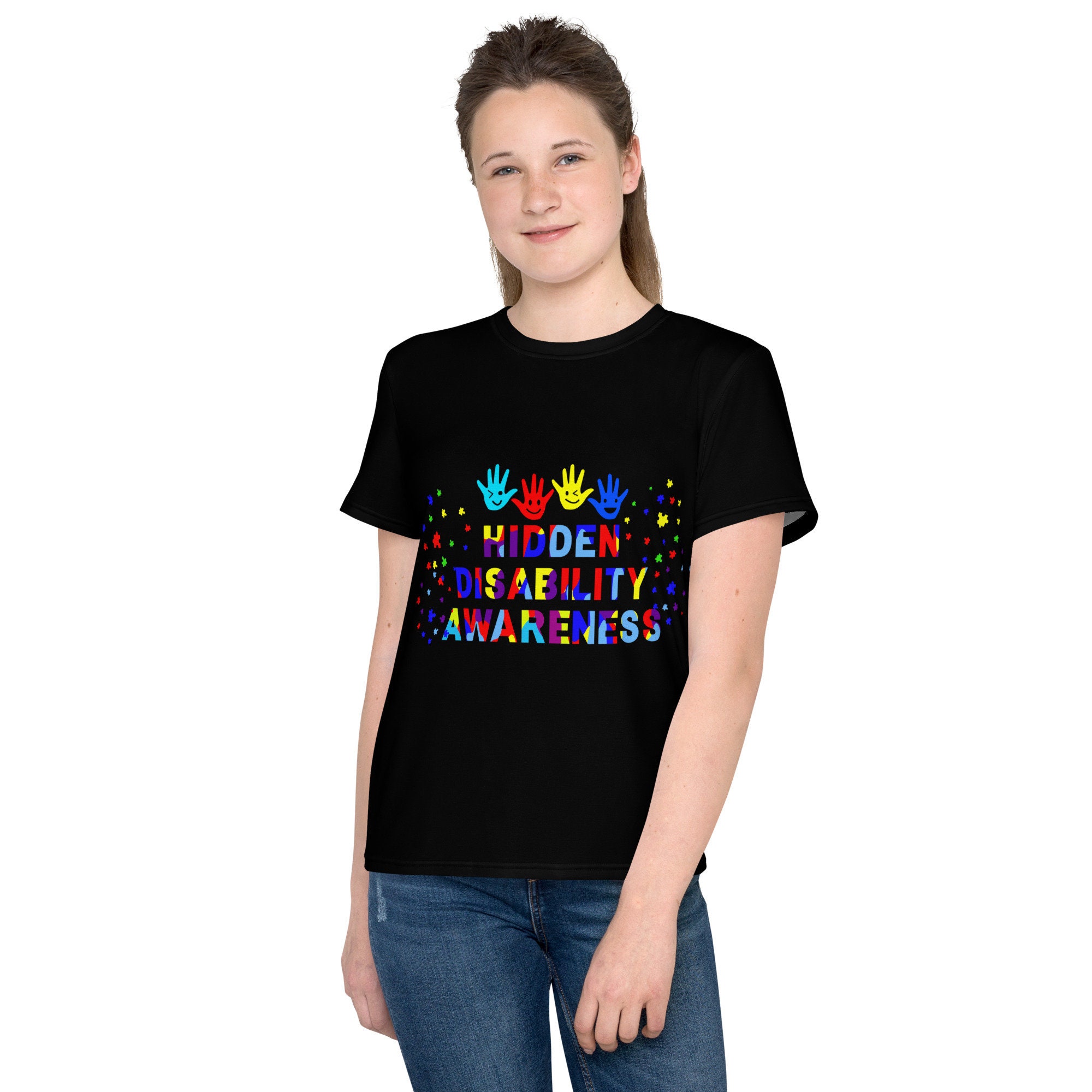 Hidden Disability Awareness Kids Shirt—inclusion Apparel for Special ...