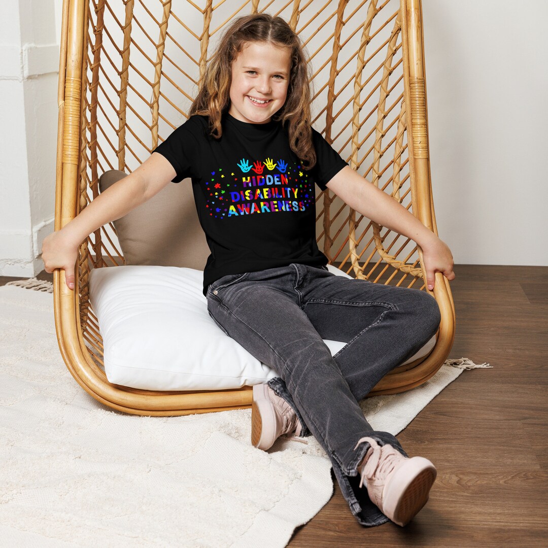 Hidden Disability Awareness Kids Shirt—inclusion Apparel for Special ...