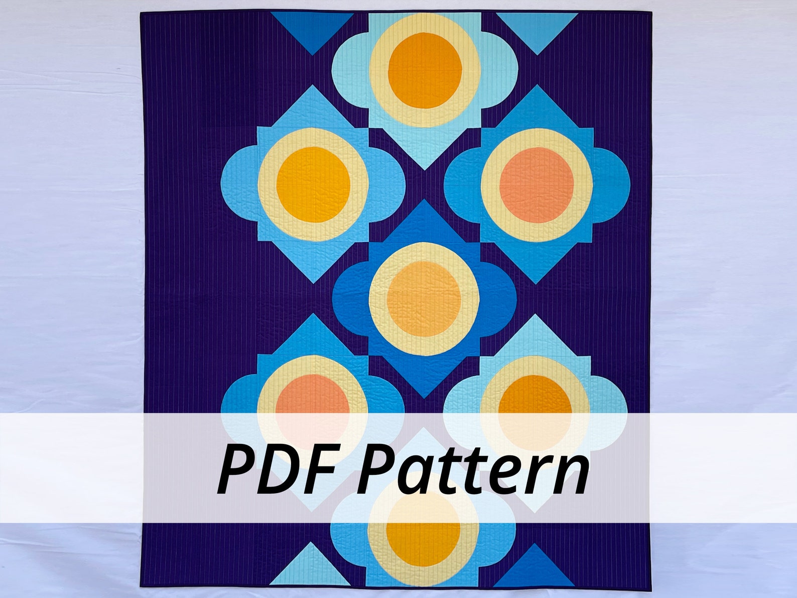 PDF Moon Lights Quilt Pattern by Sarah Ruiz Quilts - Etsy
