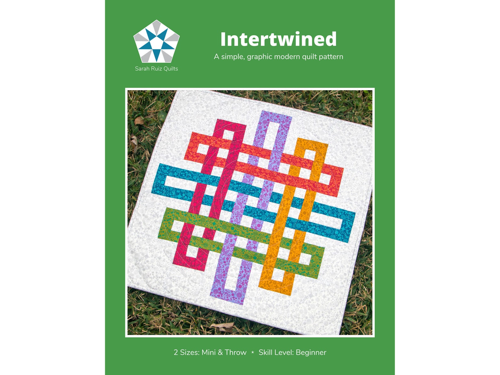 PDF Intertwined Quilt Pattern Digital Download Mini and - Etsy