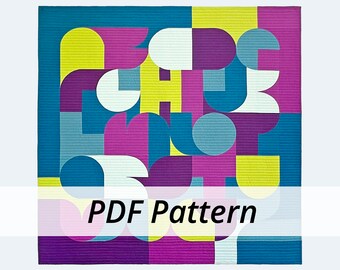 PDF Moon Lights Quilt Pattern by Sarah Ruiz Quilts - Etsy