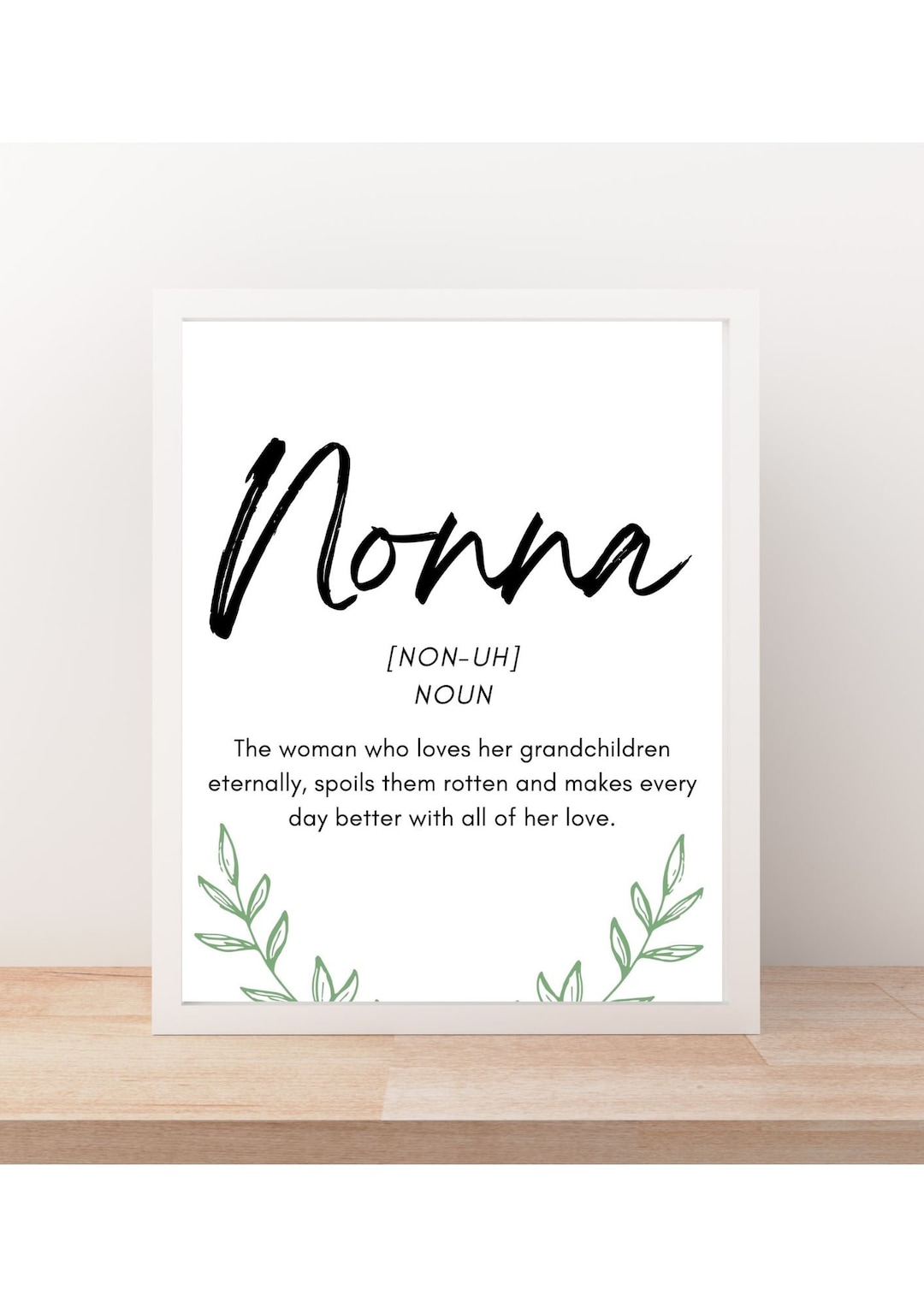 Grandma Definition, Nonna Definition, Mother's Day Gift, Mum Birthday ...