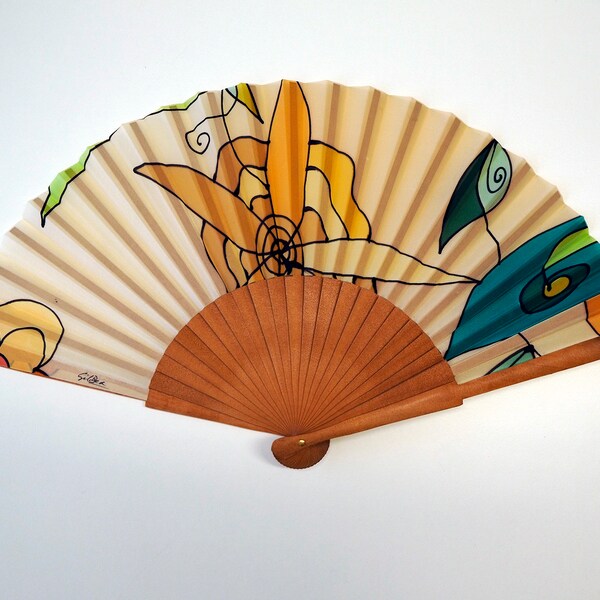 Spanish Hand Fan - Etsy