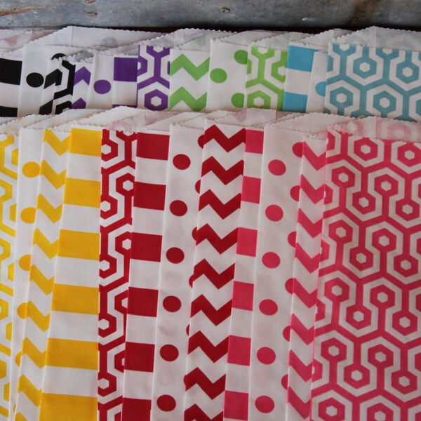 Flat Paper Bags - Etsy