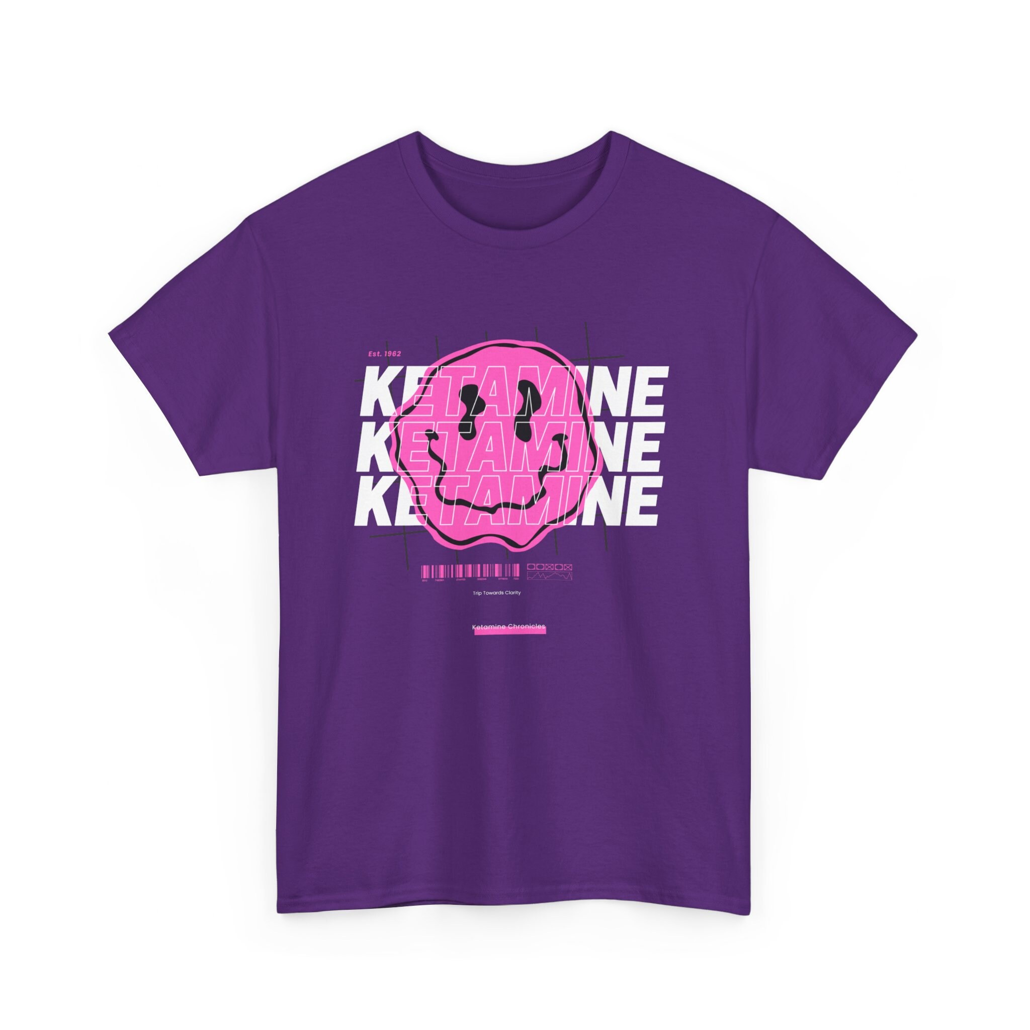 Ketamine Unisex Cotton T-shirt Trippy Design - Etsy