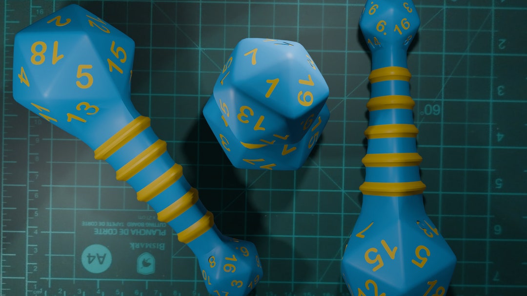 D20 Based Baby Rattle 3d Model - Etsy