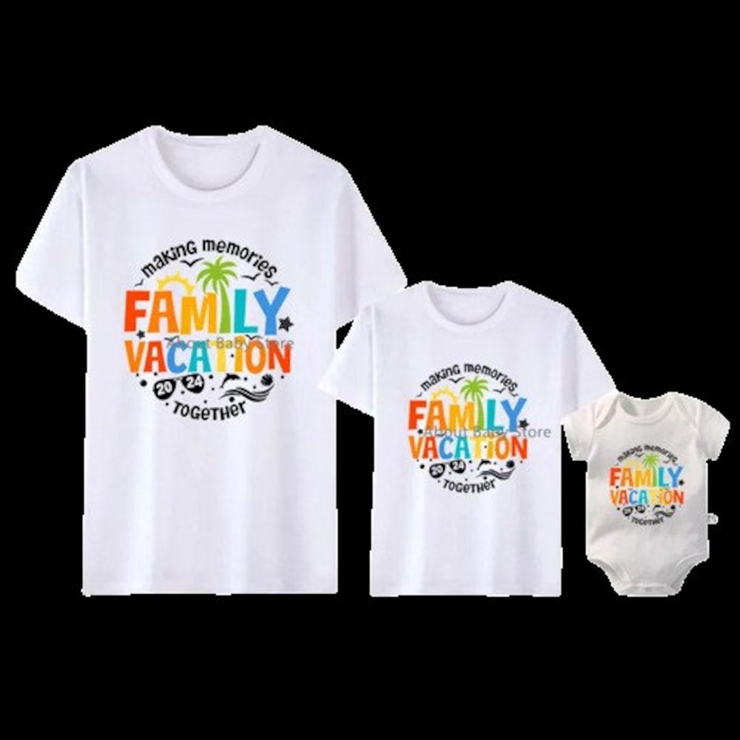 New Family Vacation Shirts Making Memories Together Family Matching ...