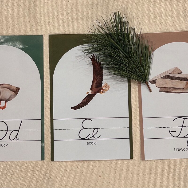 Camping Alphabet - Etsy