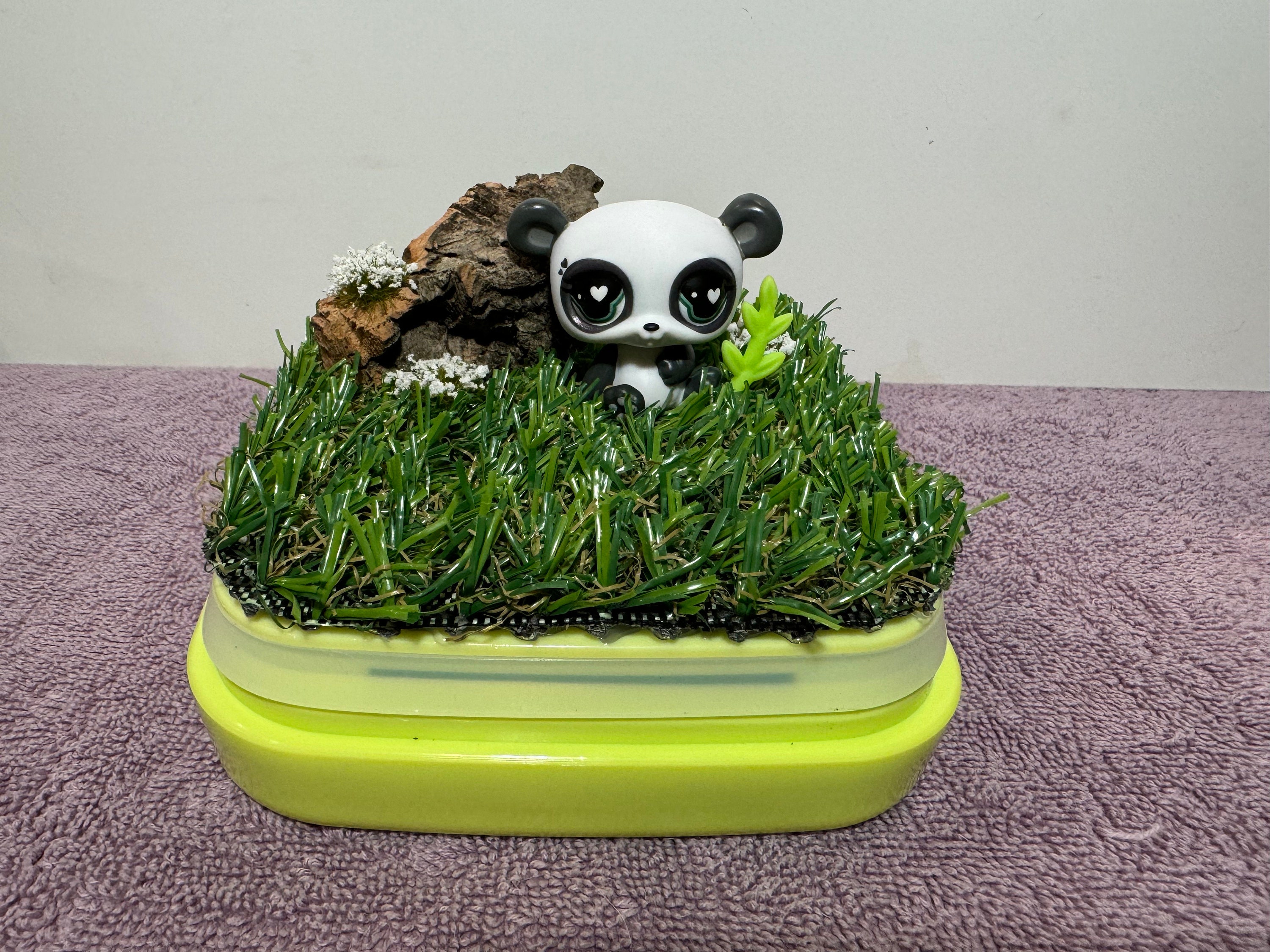 Handcrafted Jumping Spider Enclosure - Littlest Pet Shop Themed Panda ...
