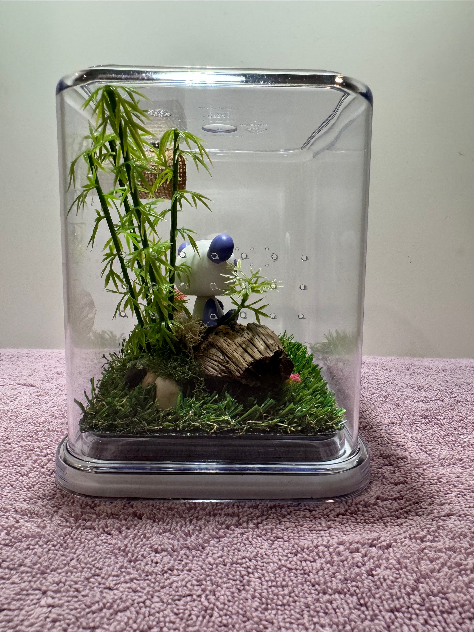 Handcrafted Jumping Spider Enclosure - Littlest Pet Shop Themed Panda ...
