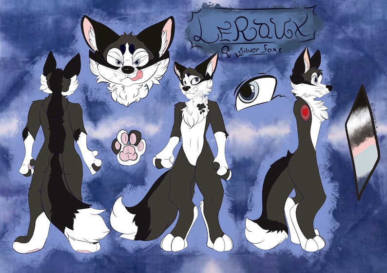 Furry Reference Sheets - Etsy