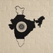 India Map Indian Metal Wall Art Indian Wall Decor India Flag India ...