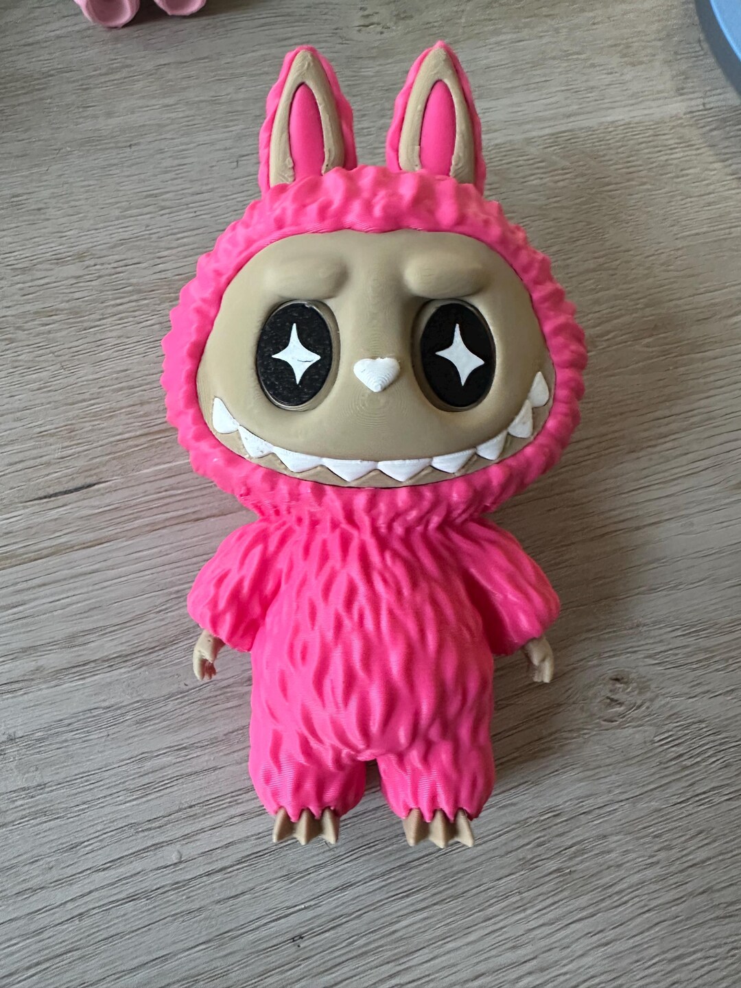 Labubu Figurine With Rotating Eyes - Etsy