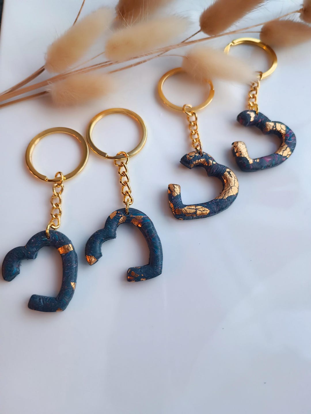 Keychain open Heart - Etsy