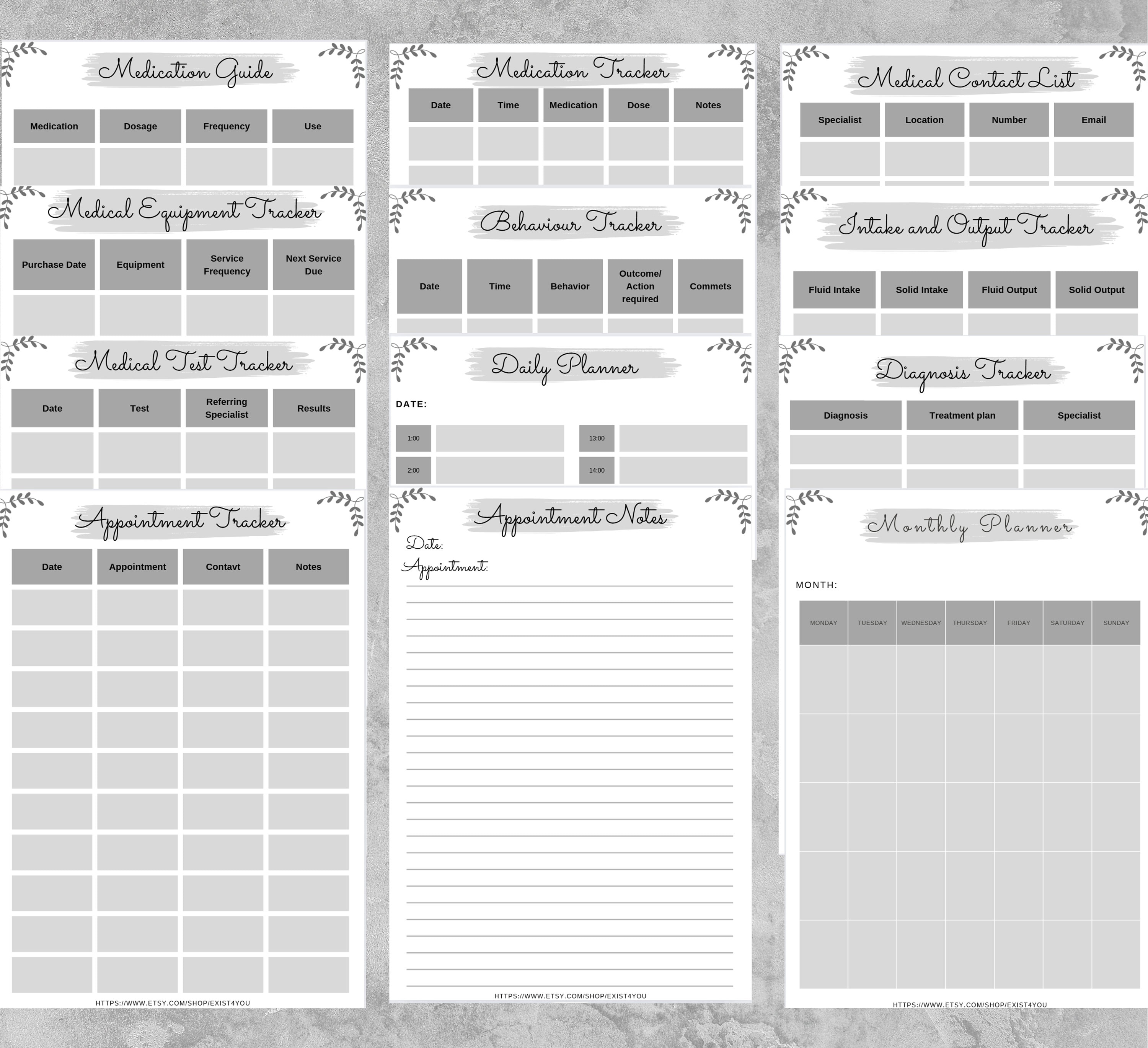 Medical Warrior: the Ultimate Digital Medical Tracker and Daily Planner ...