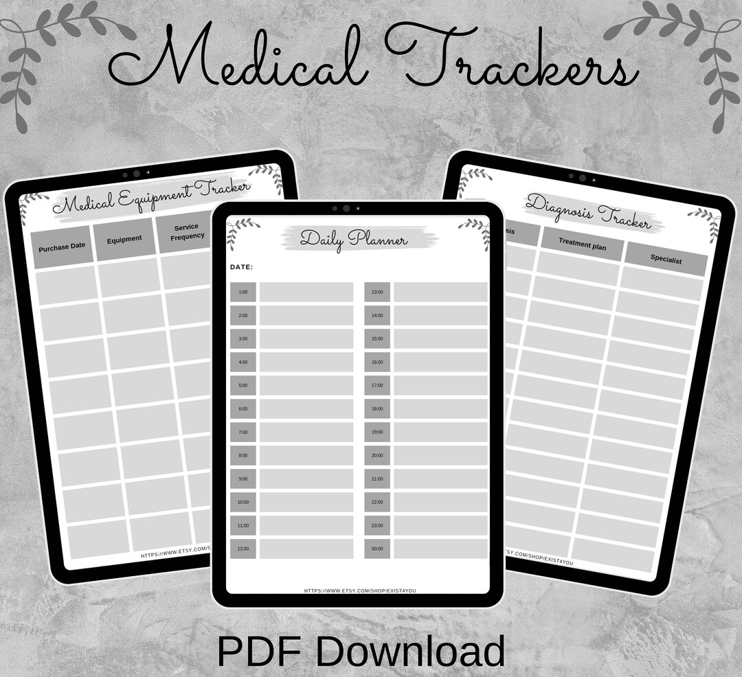 Medical Warrior: the Ultimate Digital Medical Tracker and Daily Planner ...