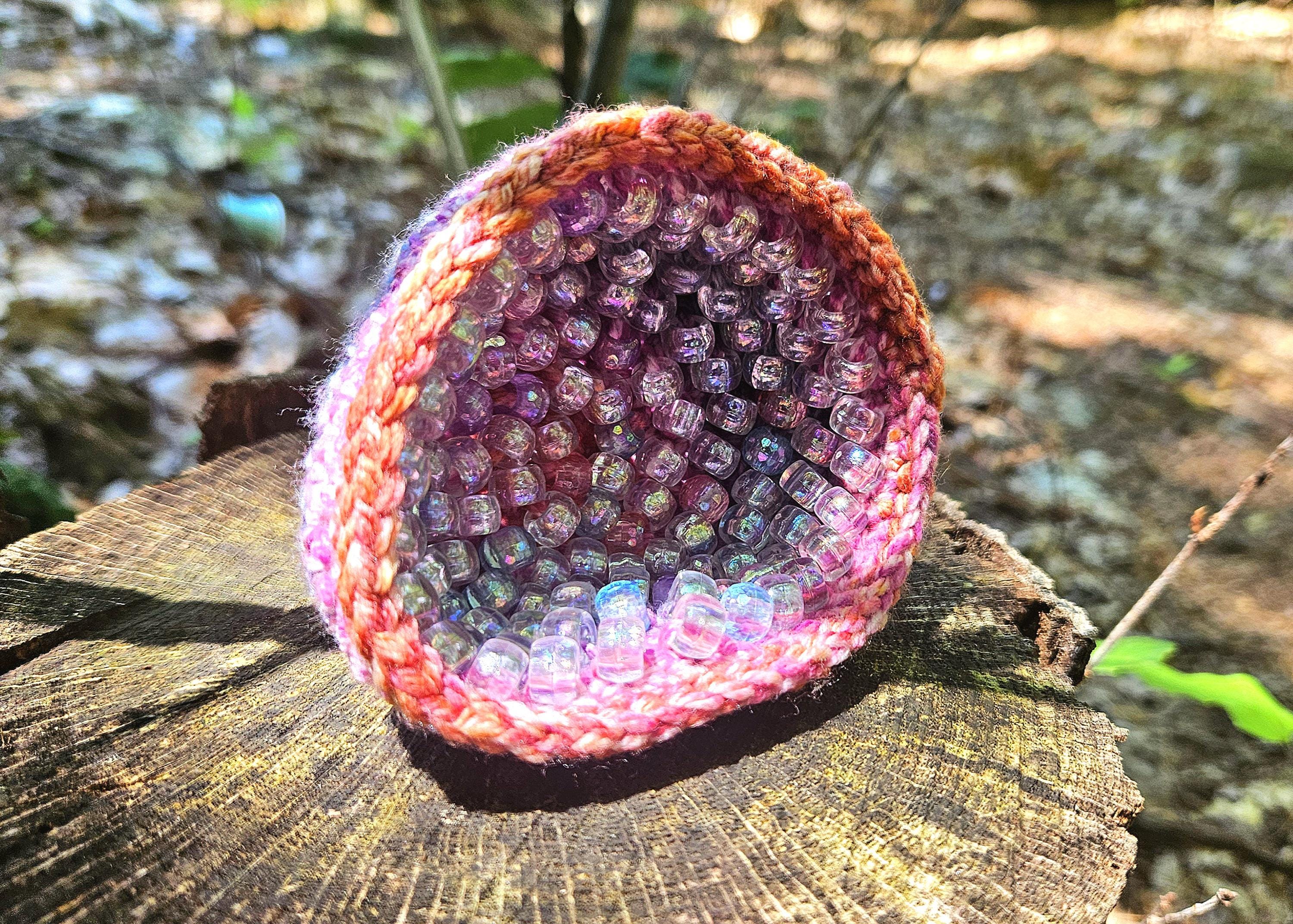Beaded Geode Crochet Pattern, Beginner Friendly (photo Tutorial) No Sew ...
