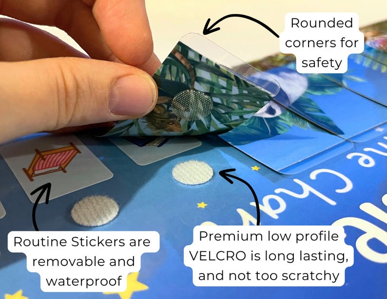 Morning Chart - Create Custom Routine With Stickers - Etsy