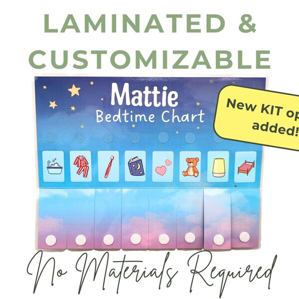 Laminated Chore Chart - Etsy