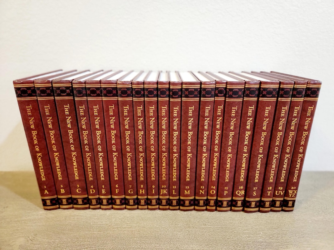 The New Book of Knowledge Encyclopedia Set 2006 2007 - Etsy