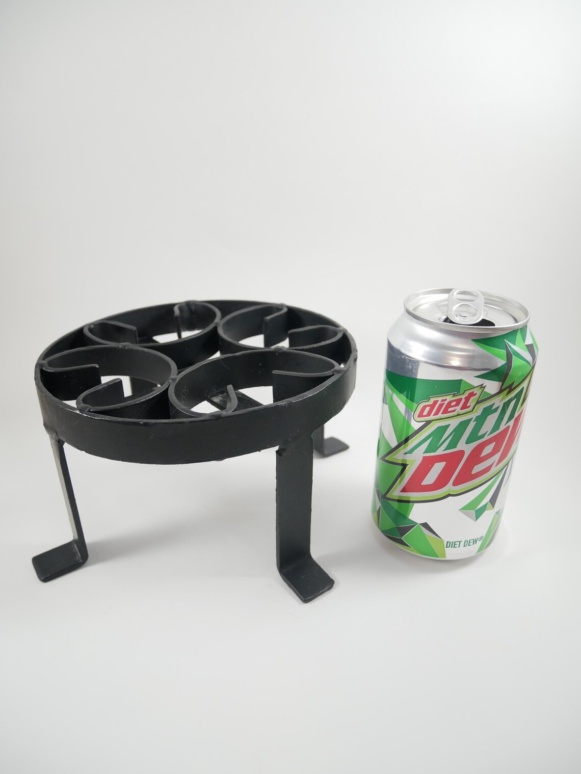 Intricate Design Wrought Iron Raised Tall Trivet Black ~hand Forged ...