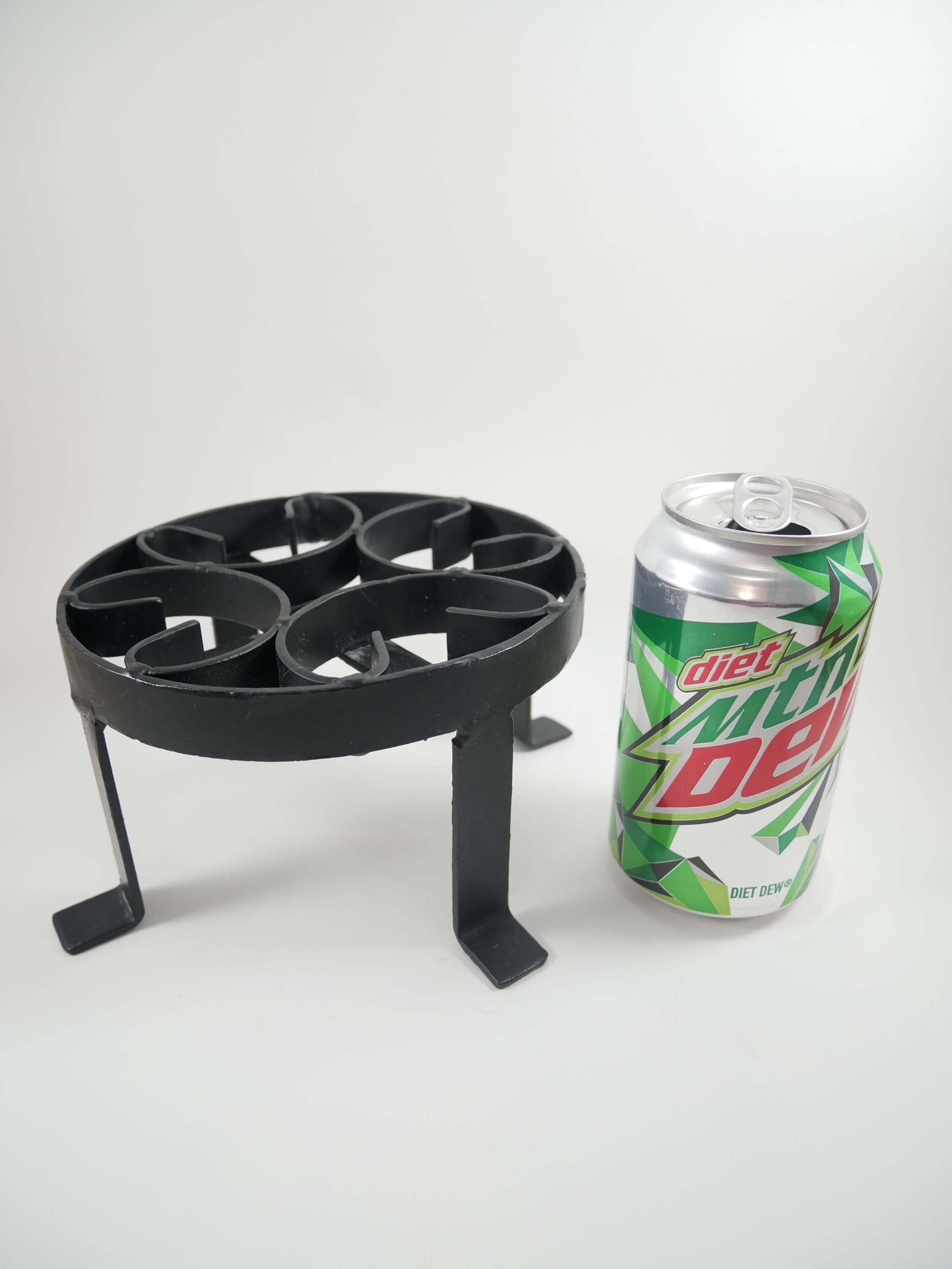 Intricate Design Wrought Iron Raised Tall Trivet Black ~hand Forged ...