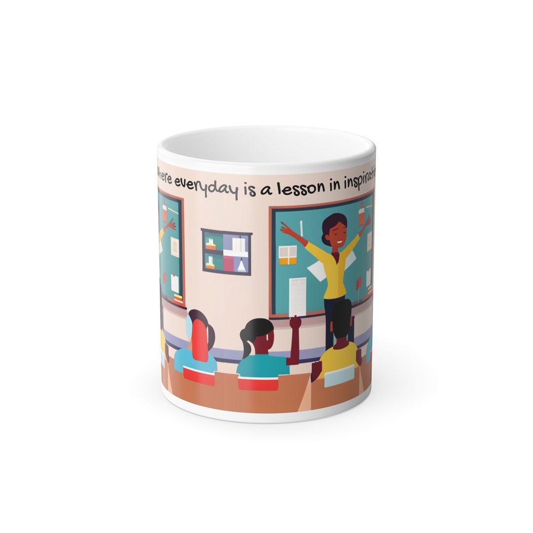 Teacher Appreciation Color Morphing Mug, 11oz - Etsy