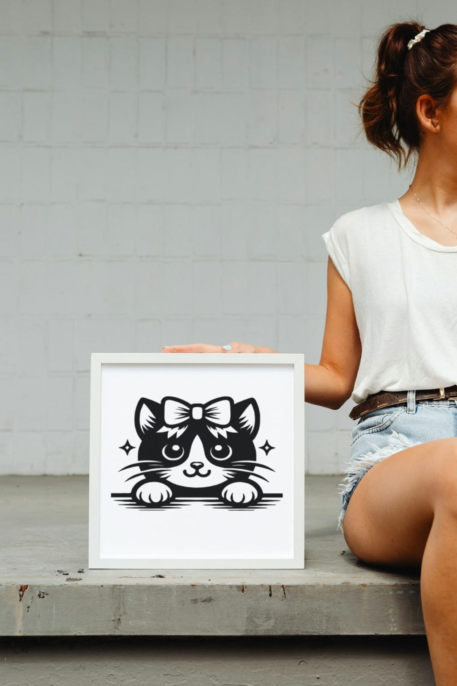 Cats Face Svg Bundle, Meow Face Svg, Cats Face Clipart, Cats Face Cut ...