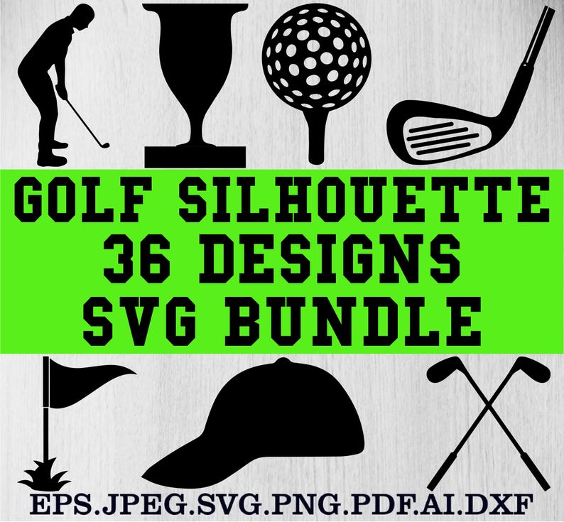 Golf Svg Bundle, Golf Clipart, Golf Split Monogram Svg, Golf Name Frame ...