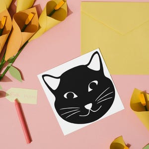 Cats Face Svg Bundle, Meow Face Svg, Cats Face Clipart, Cats Face Cut ...