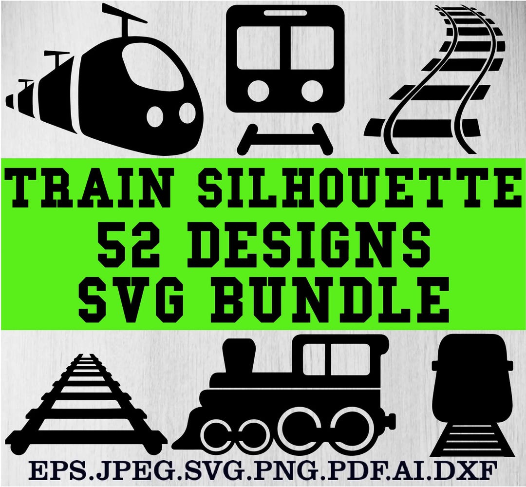 Train Svg Bundle, Train Png Bundle, Train Cut Files for Circut, Train ...